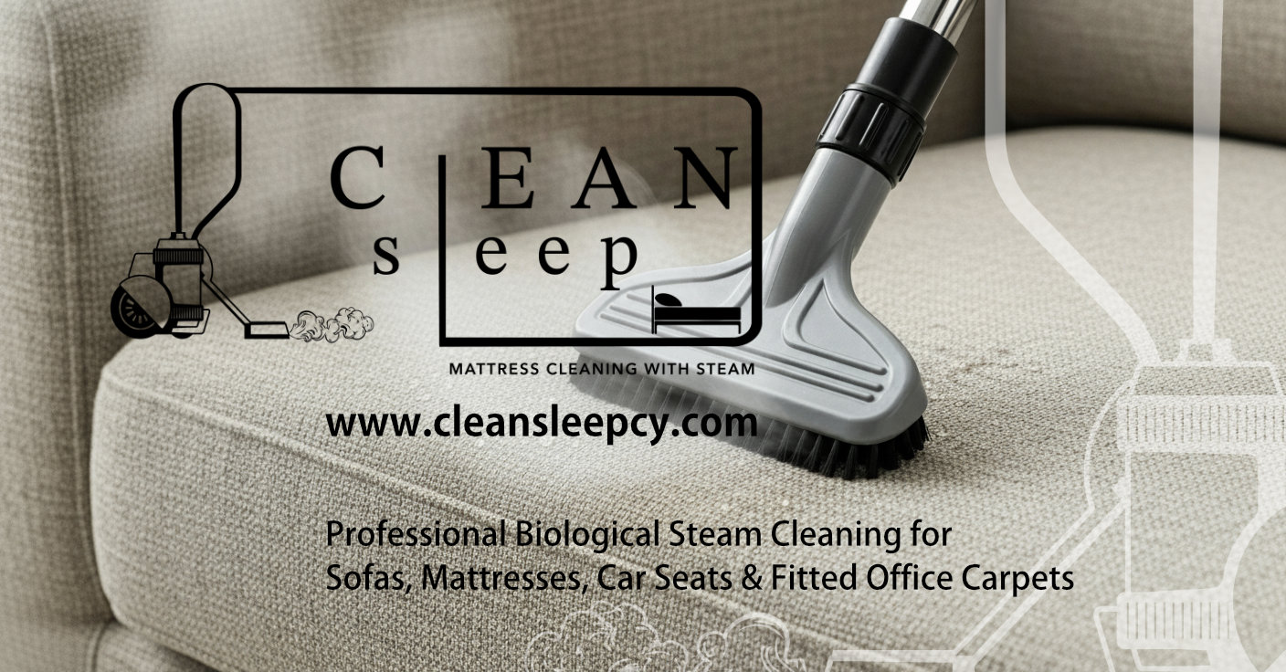 Clean Sleep Cyprus - Professional Biological Steam Cleaning for Sofas ...
